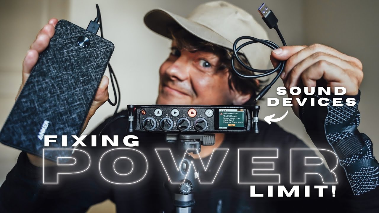 Best Power Bank and USB Cable for Sound Devices Mix Pre 6ii - YouTube