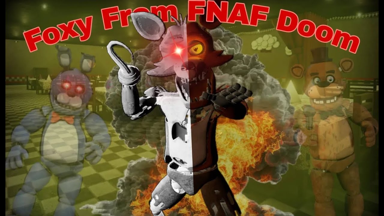 This is a FNAF Roblox game focused on FOXY... [Foxy From FNAF Doom] - YouTube