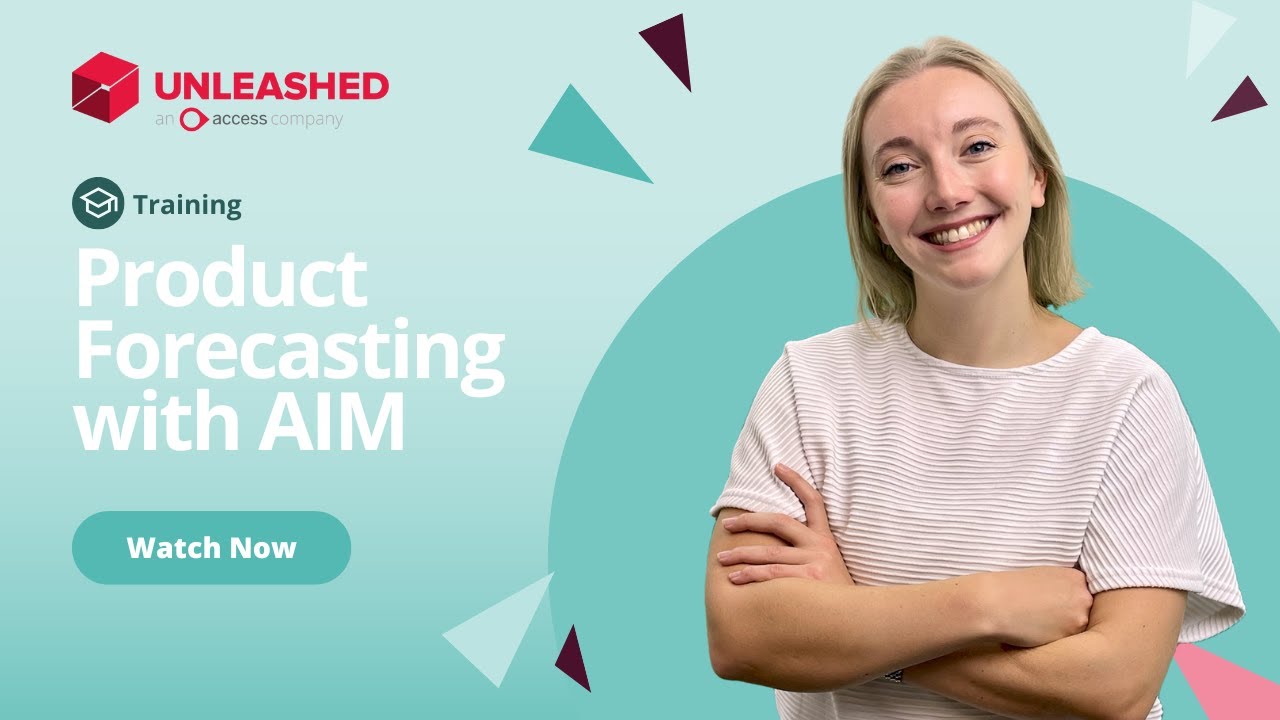 How to Forecast Products with AIM | Unleashed Inventory Management Training Academy - YouTube