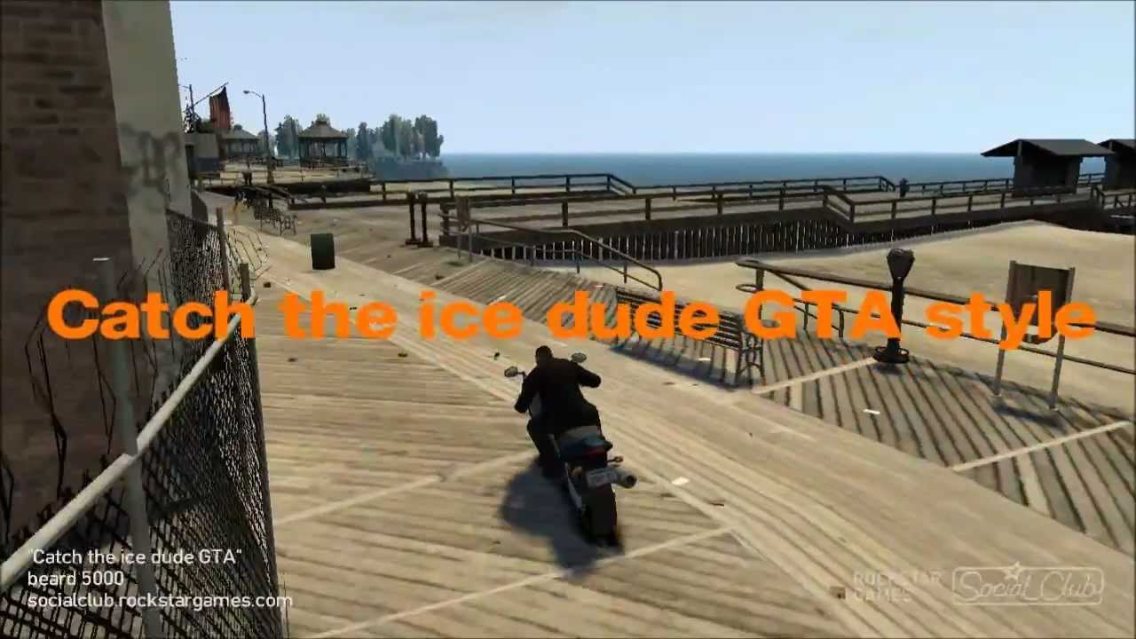 Catch the ice dude GTA style - YouTube