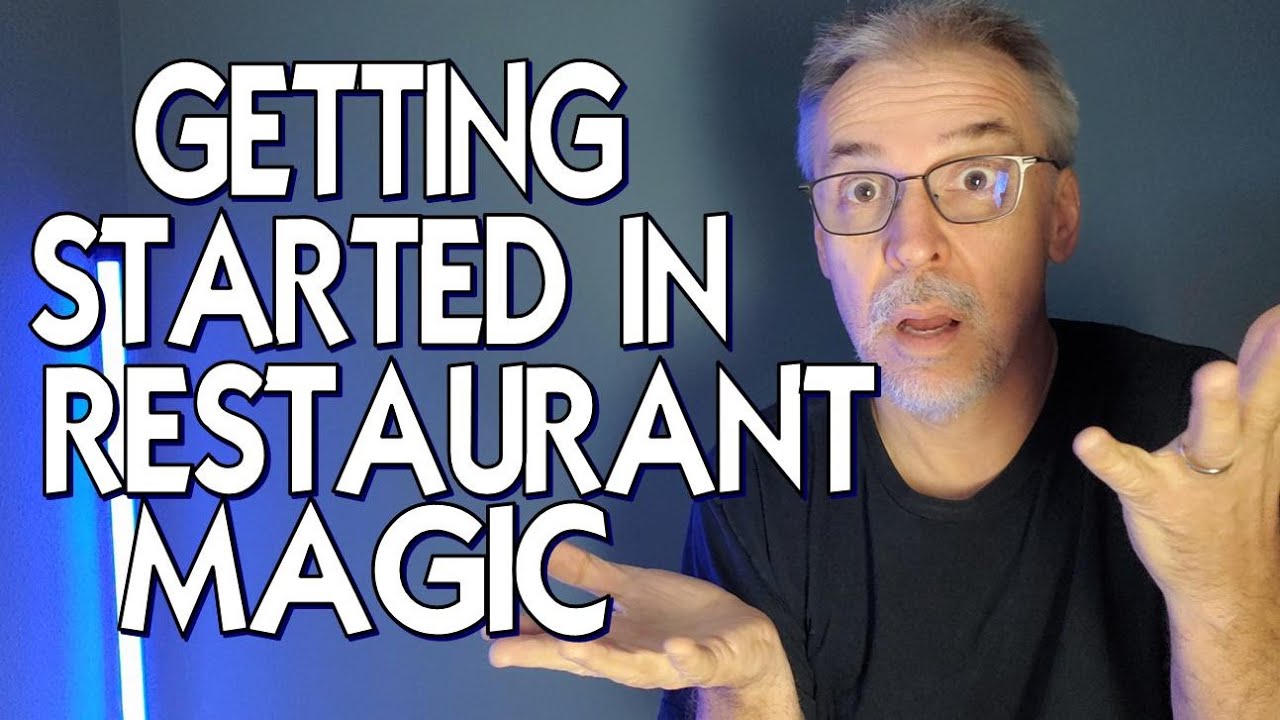 Magic Question - How to Get Started in Restaurant Magic - YouTube