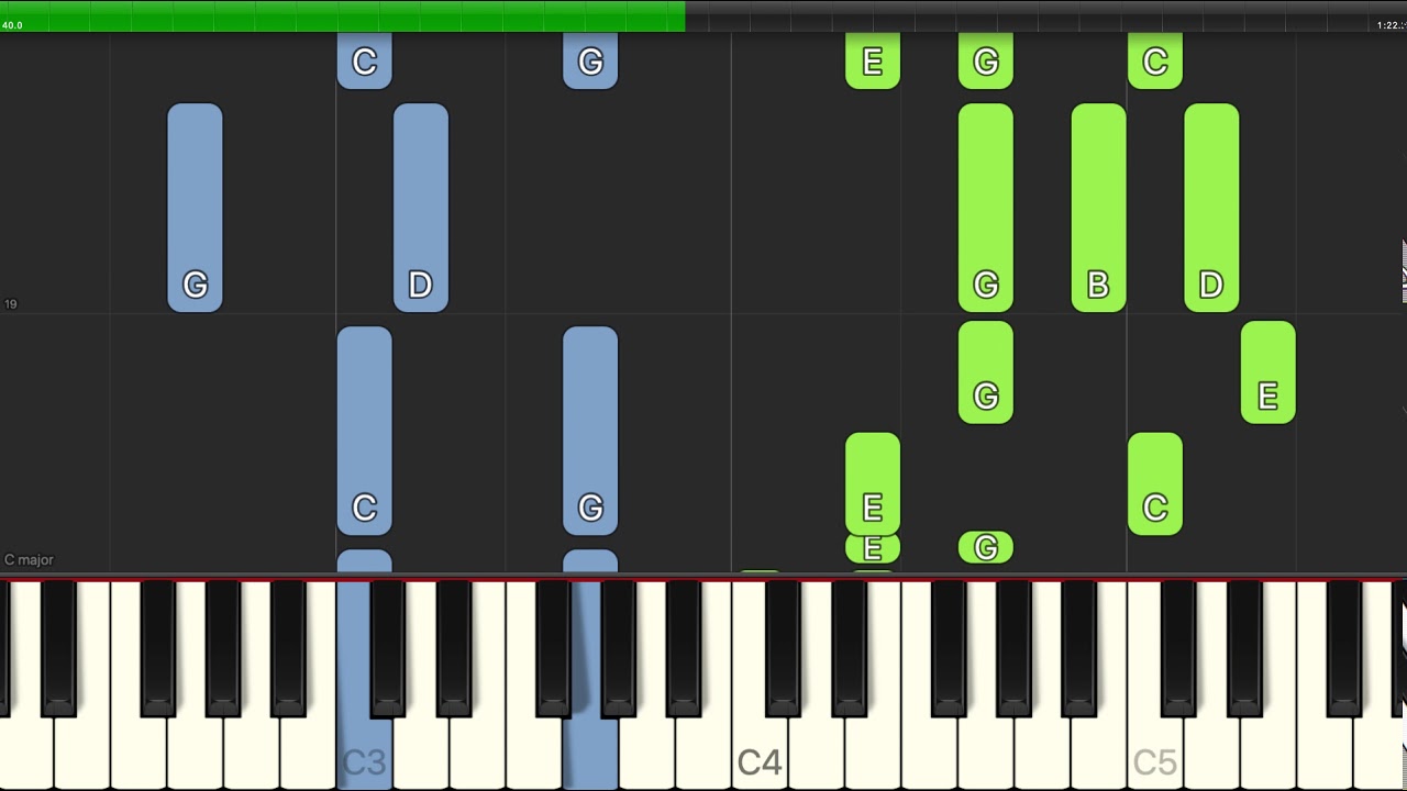 Irish Folksong - The Irish Rover - Piano Cover Tutorials - Backing ...