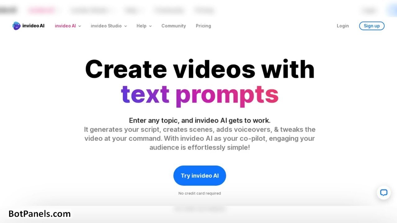 How to create free Ai video using invideo.io website | how to create ...