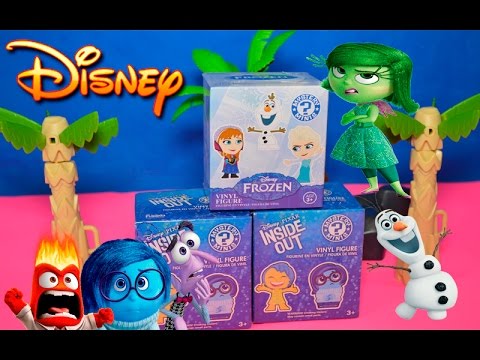 Disney Frozen & Inside Out Mystery Minis Blind Boxes - YouTube