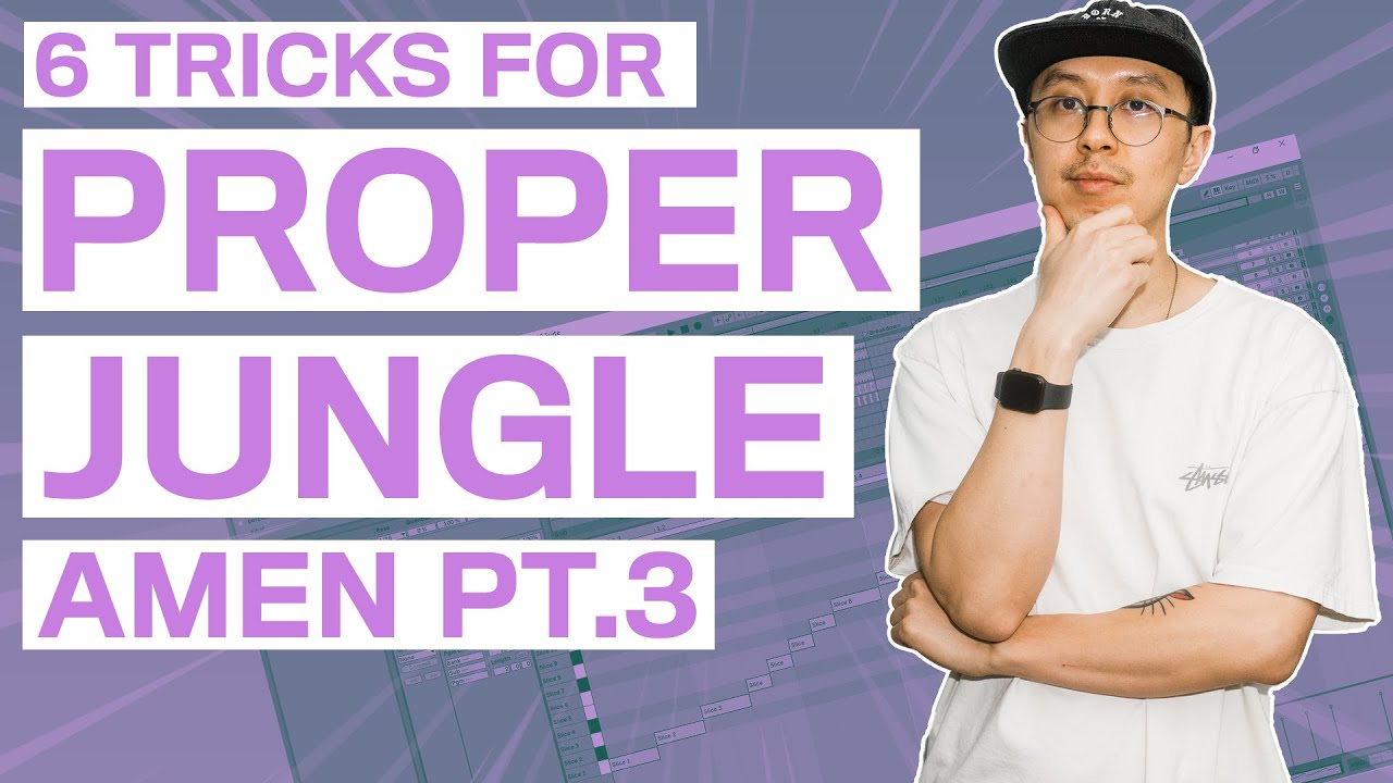 HOW TO MAKE JUNGLE MUSIC IN ABLETON WITH 6 TRICKS [Amen Break Drum ...