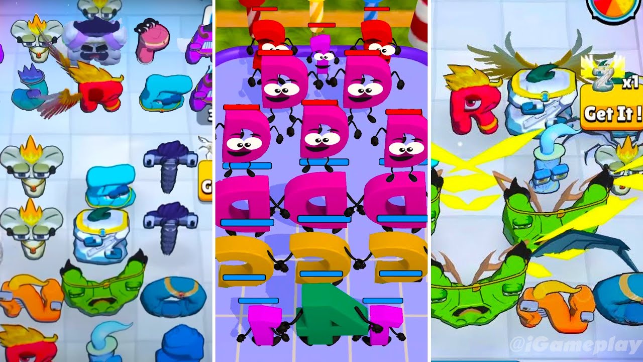 MERGE ALPHABET NUMBER LORE VS MERGE ALPHABET LORE NUMBER VS ALPHABET ...