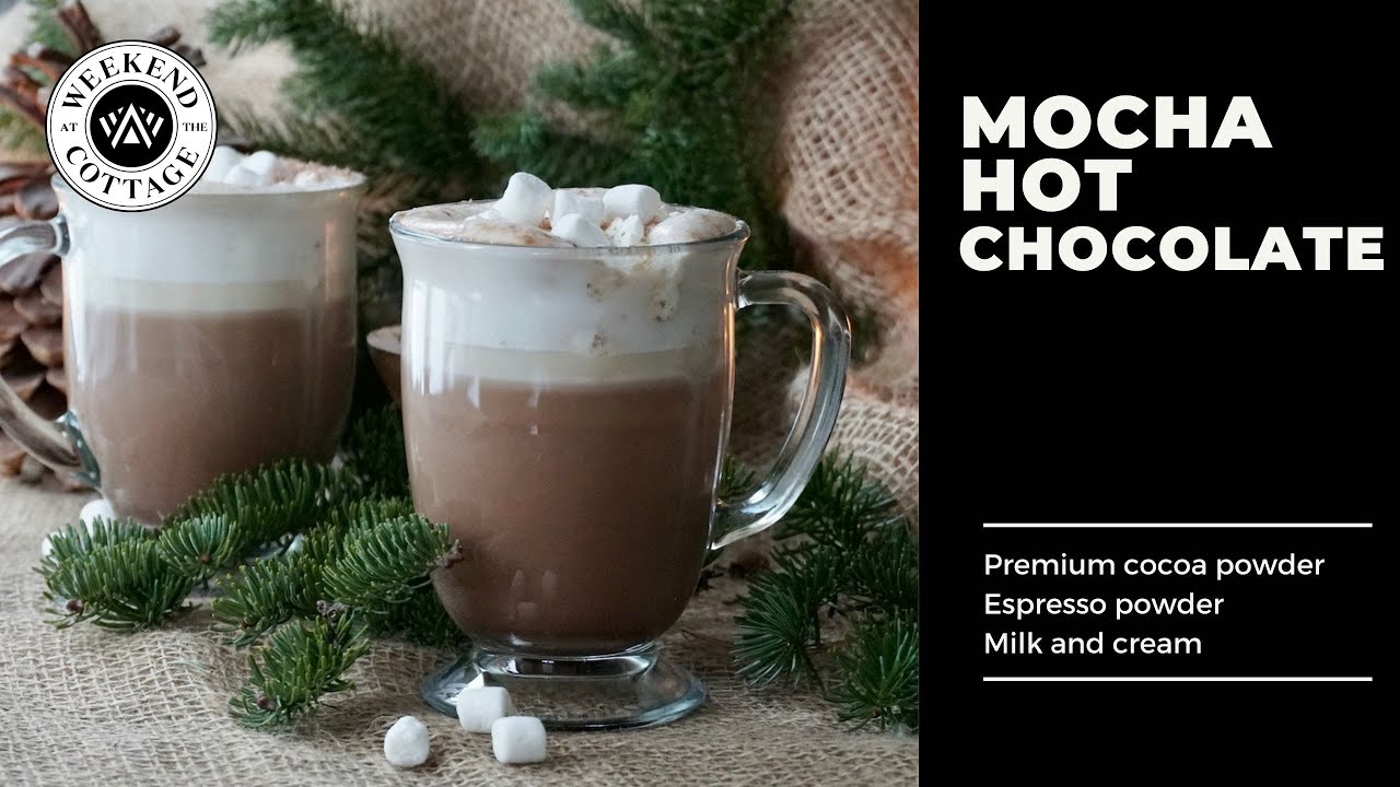 The Ultimate MOCHA HOT CHOCOLATE! - YouTube