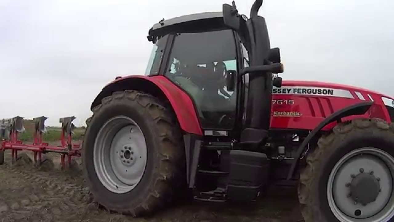 Testy 2015 ☆ Massey Ferguson 7615 Dyna-4 - YouTube