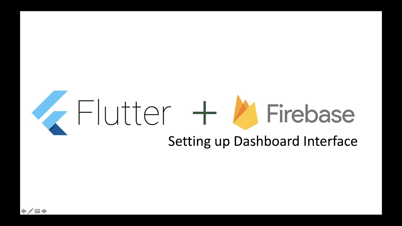 Flutter Firebase 7 Setting Up Dashboard Youtube