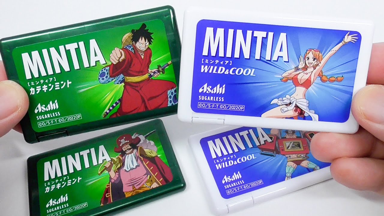ミンティア ワンピース Mintia x ONE PIECE - YouTube