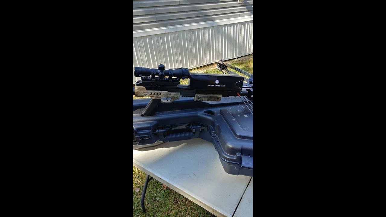 centerpoint sniper 370 new scope Ultimate arms gear 4x32 - YouTube