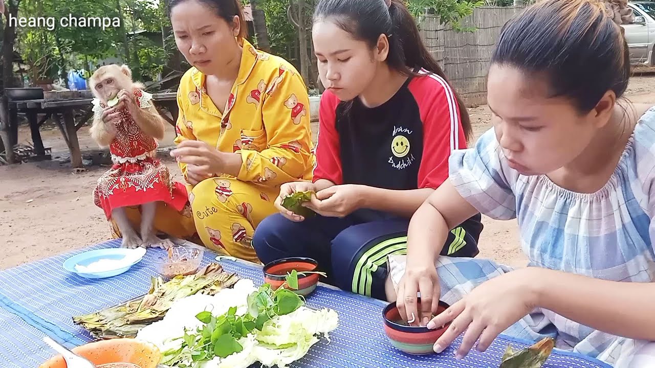 yummy yummy ! song vak Recipe happy eating with yaya family - YouTube