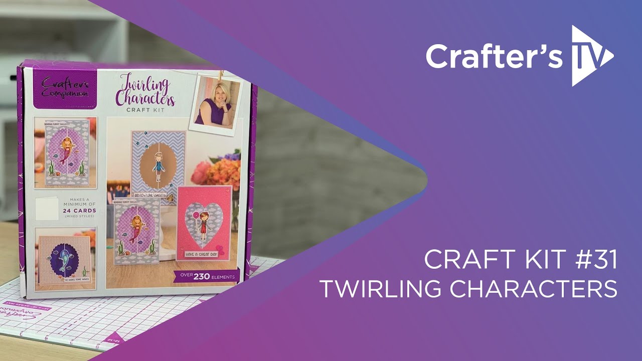 Monthly Craft Kit #31 Twirling Characters | Unboxing - YouTube