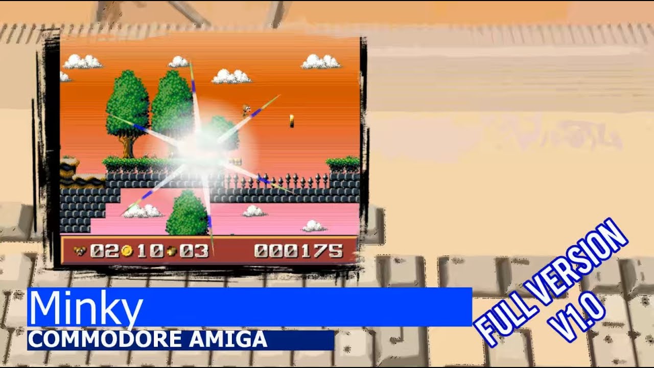 Commodore Amiga -=Minky=- full version v1.0 - YouTube