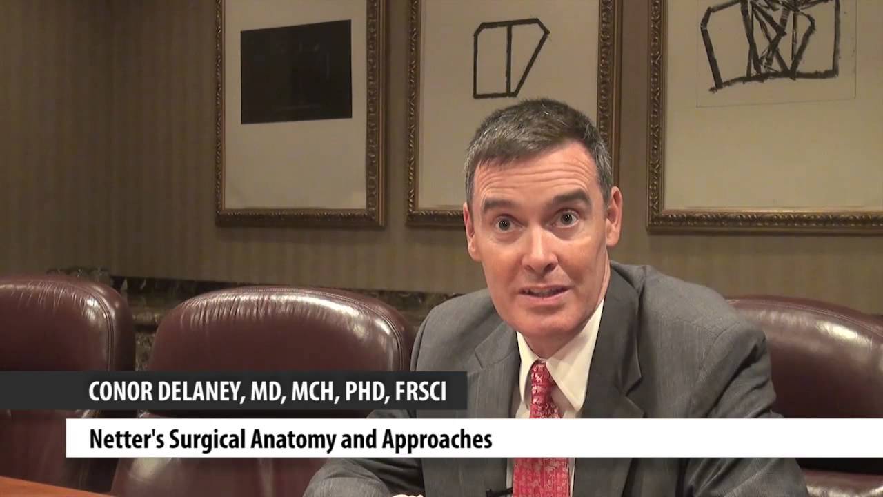 Dr. Conor Delaney discusses "Netter's Surgical Anatomy and Approaches ...