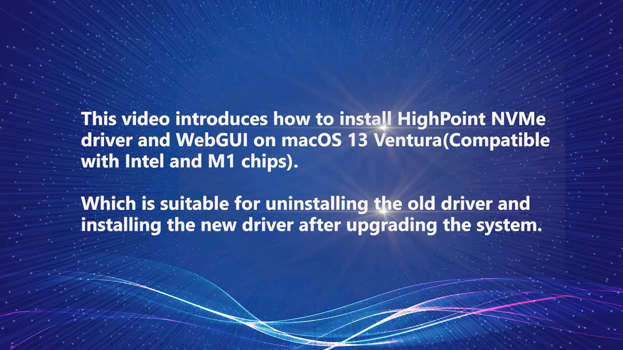 NVMe Driver update from macOS10.15 to macOS 11.x and later - YouTube