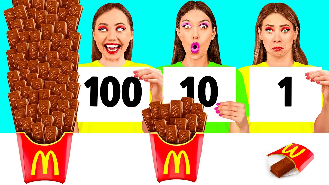 100 Layers of Food Challenge | Awesome Kitchen Tricks by MeMeMe ...