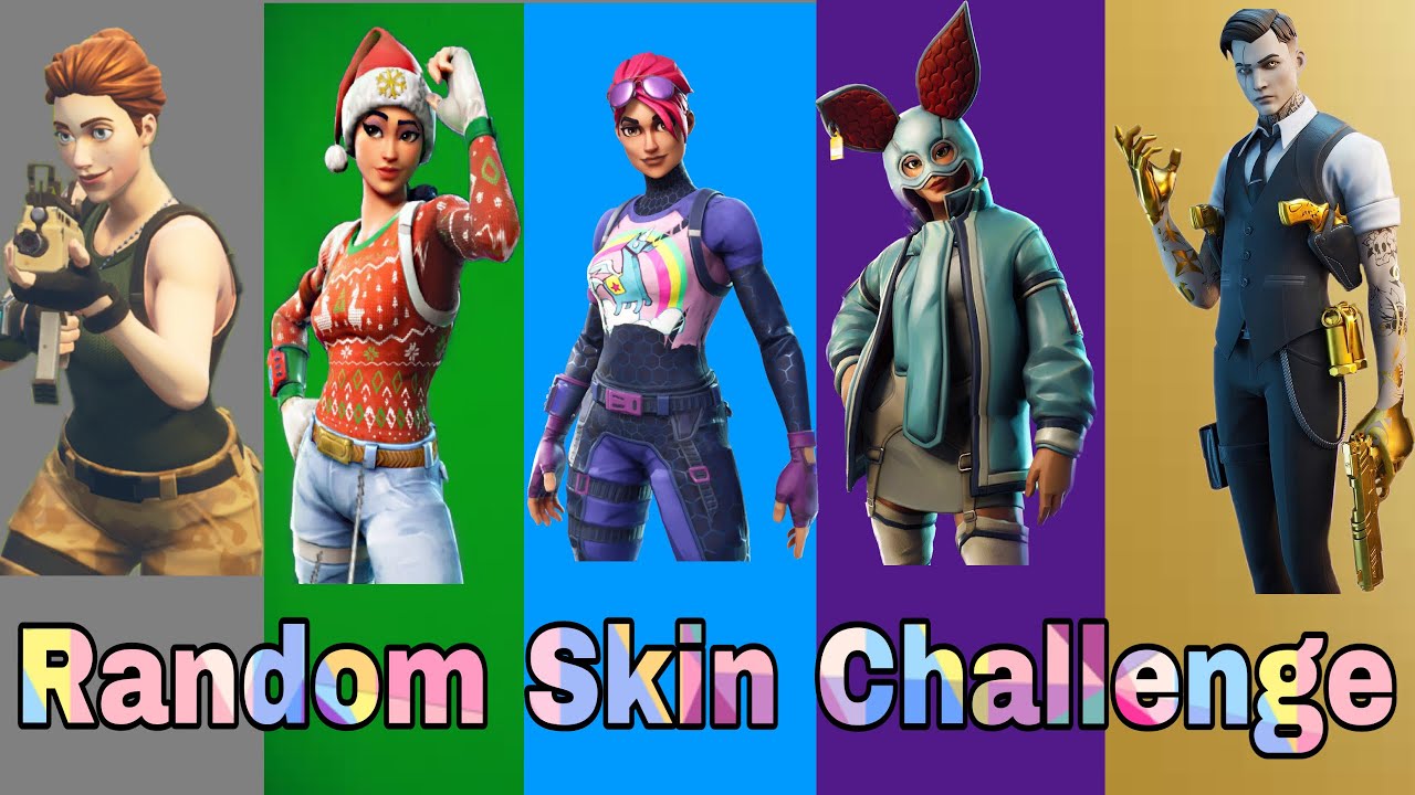 Random skin challenge (ft. PrinceButt33) - YouTube