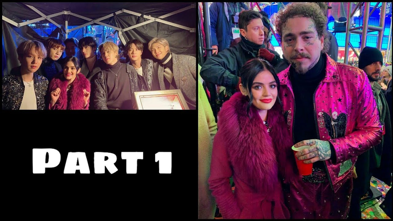 BTS & Post Malone's New Year's Rockin' Eve '20 in NYC with hosts Lucy ...