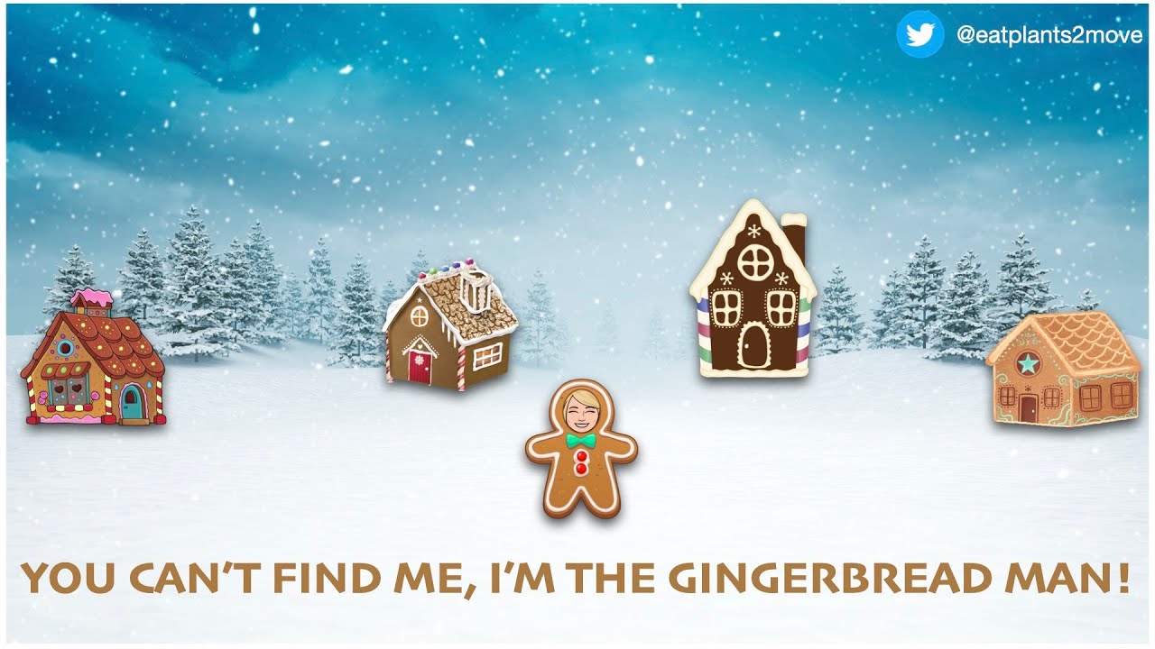 YOU CAN'T FIND ME I'M THE GINGERBREAD MAN! - YouTube