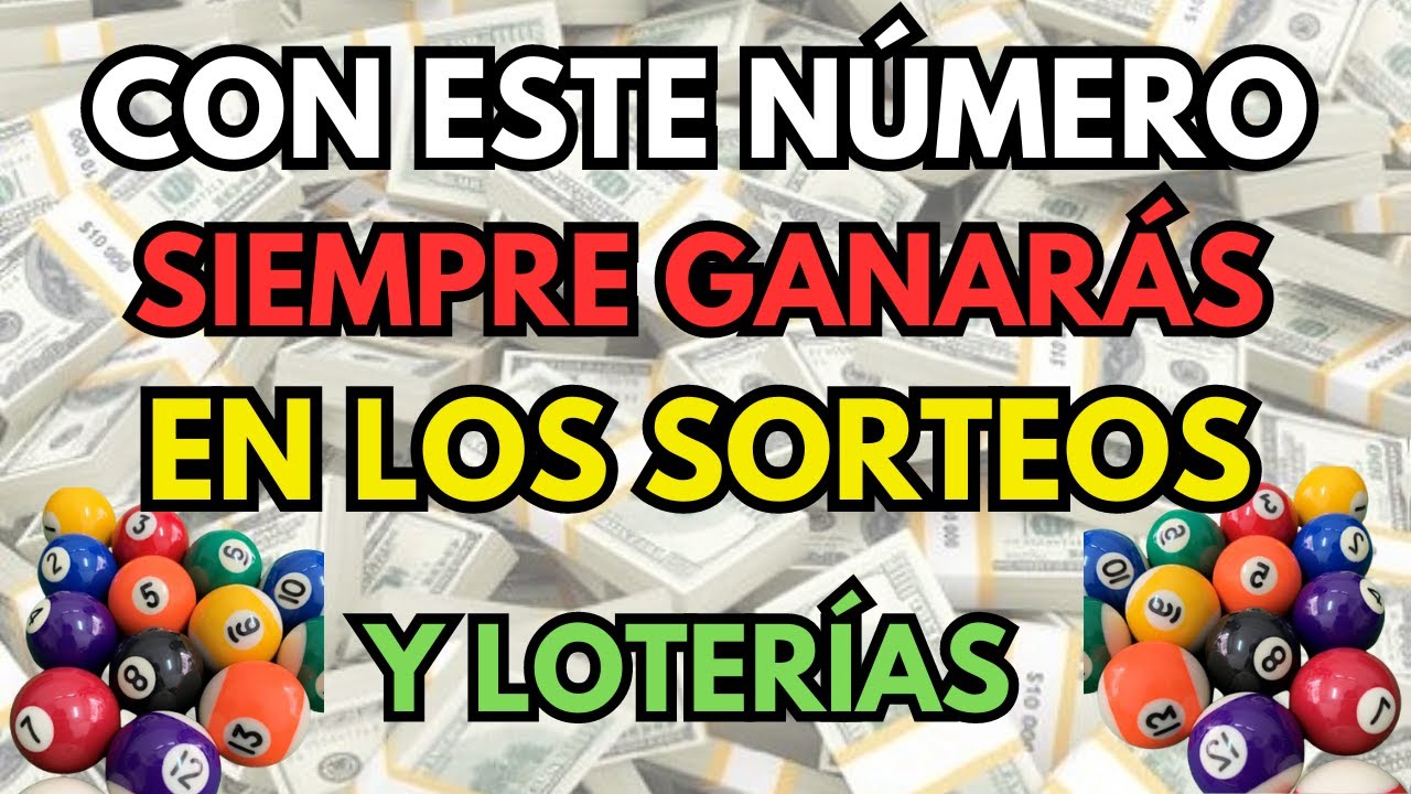 ESTE ES EL NÚMERO♾️ CON EL QUE SIEMPRE GANARÁS EN SORTEOS Y LOTERÍAS ...