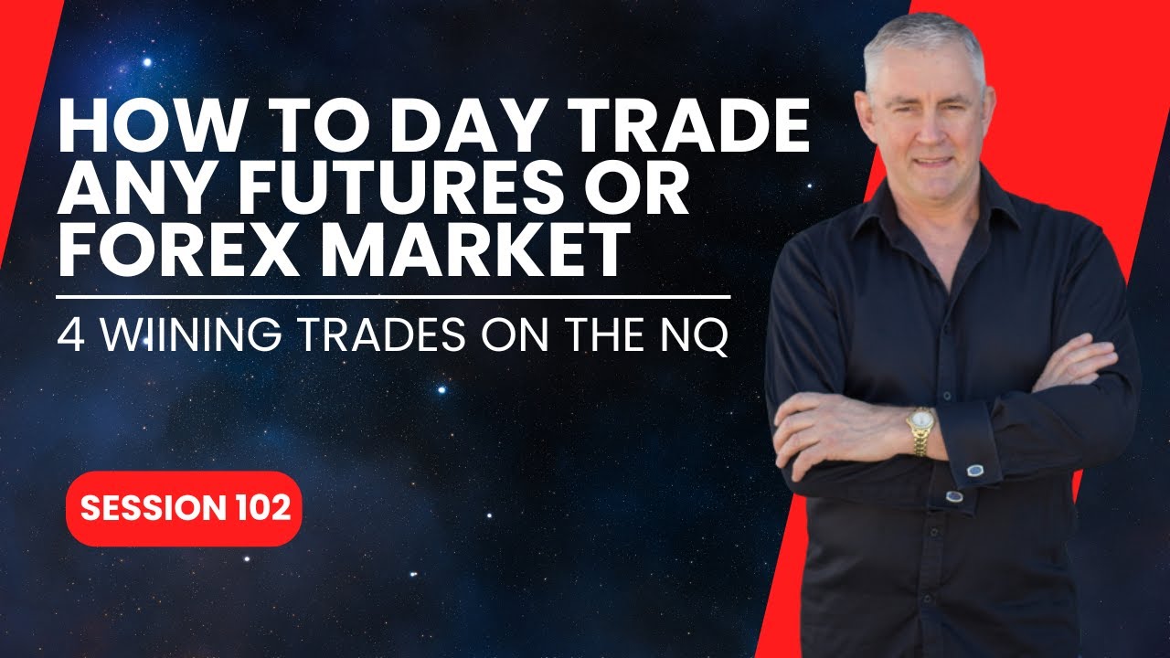 How to Day Trade any Futures or Forex Market. 4 winning trades on the ...
