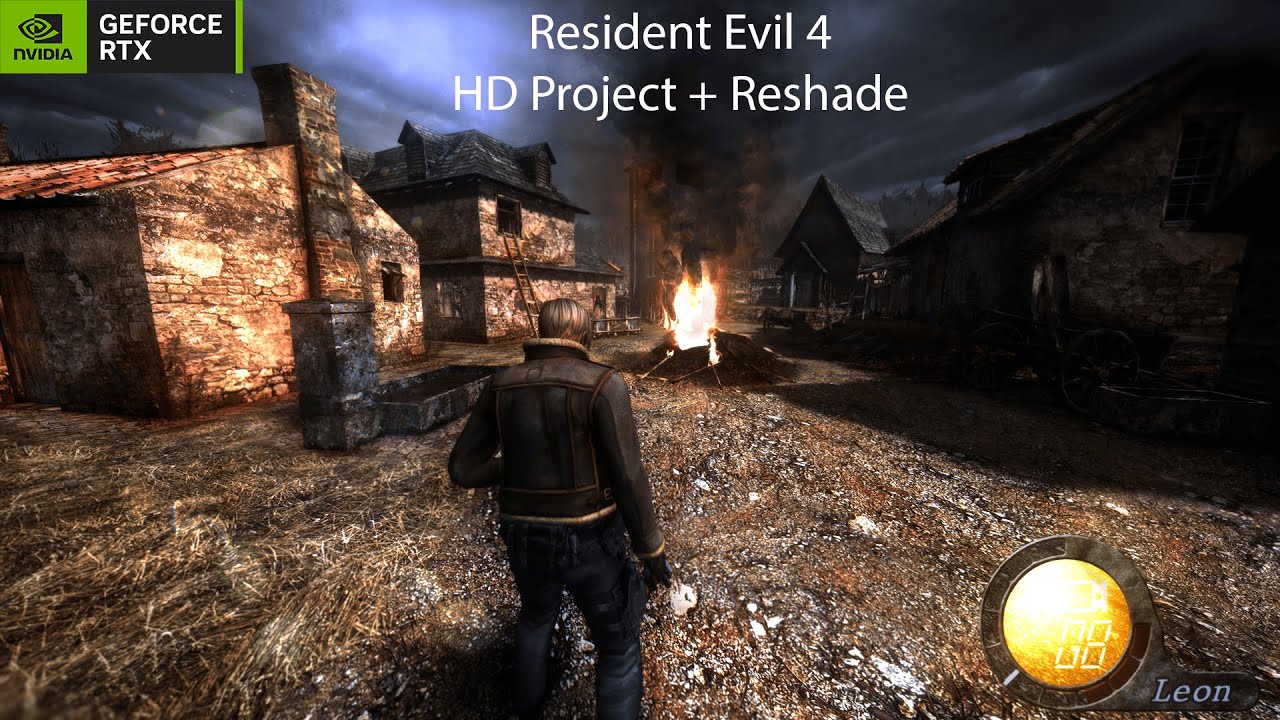 Resident Evil 4 UHD HD Project + Reshade + RTGI - YouTube