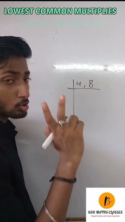 LCM | LCM And HCF💪| LCM Kaise nikale | LCM Math | #shorts #bsdmathsclasses, Math trick by Rajan ...