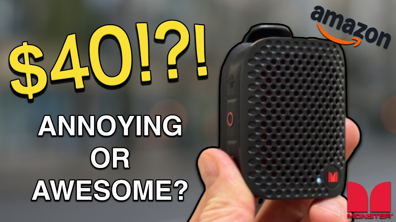 Is This the Best $40 Speaker on Amazon? (Monster Blaster Micro Review ...