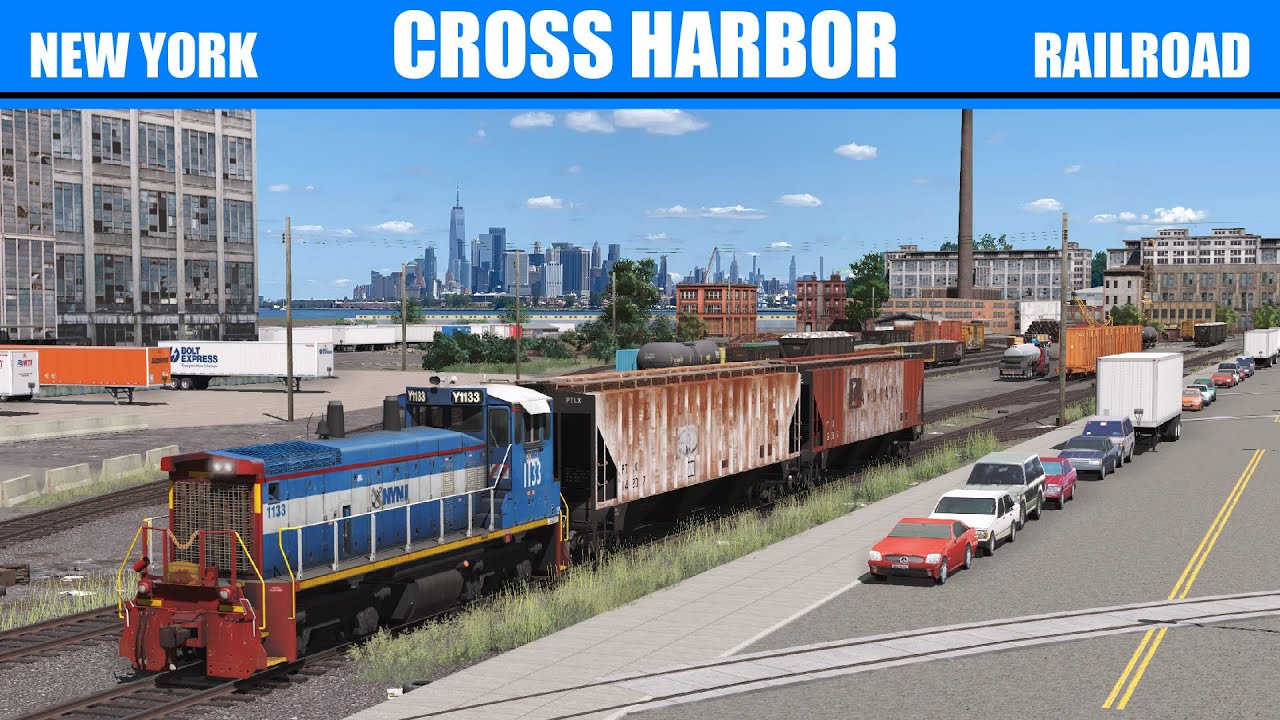 New York Cross Harbor: Trainz Episode 3 - YouTube