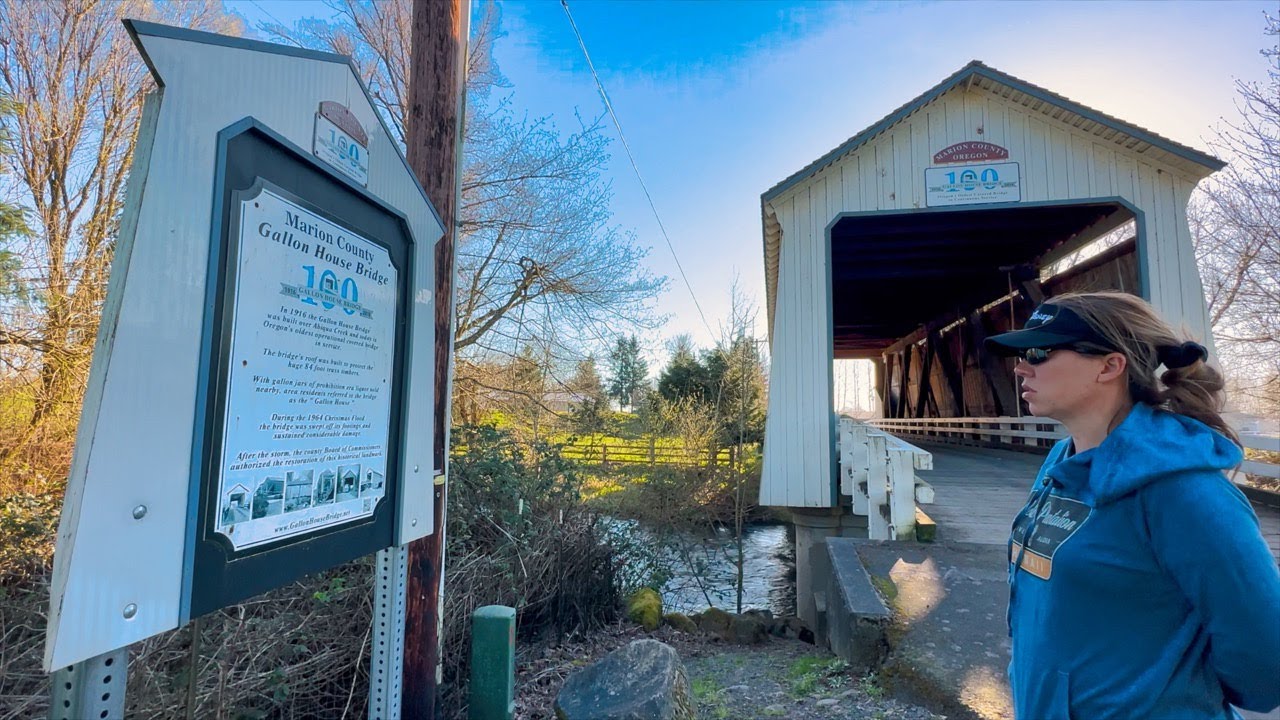 This Road Trip Felt Like a Movie | Oregon’s Covered Bridges - YouTube