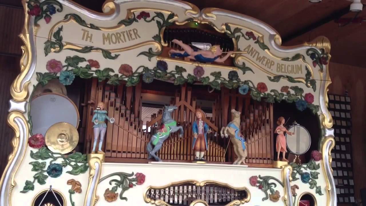 Mortier Dance Hall Organ (Wurlitzer 165 rolls) - Nunn Collection plays ...