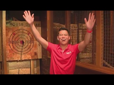 Celebrating International Axe Throwing Day - YouTube
