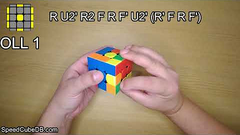 Orient Last Layer (OLL) Algorithms - YouTube