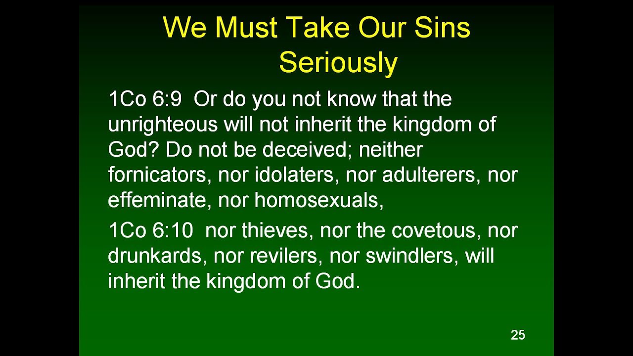The Power of God's Word 5 Power To Overcome Our Habitual Sins 1 - YouTube