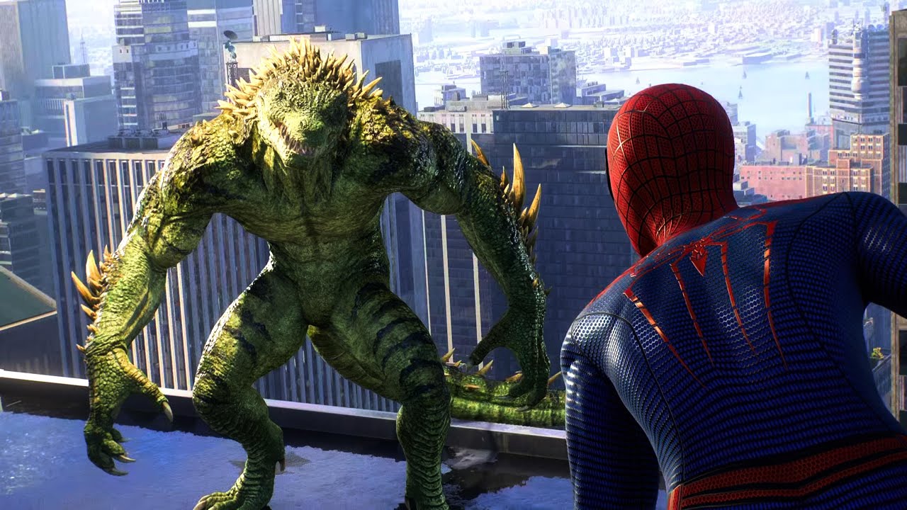 Marvel's Spider-Man 2 the amazing Spider-Man vs the Lizard - YouTube