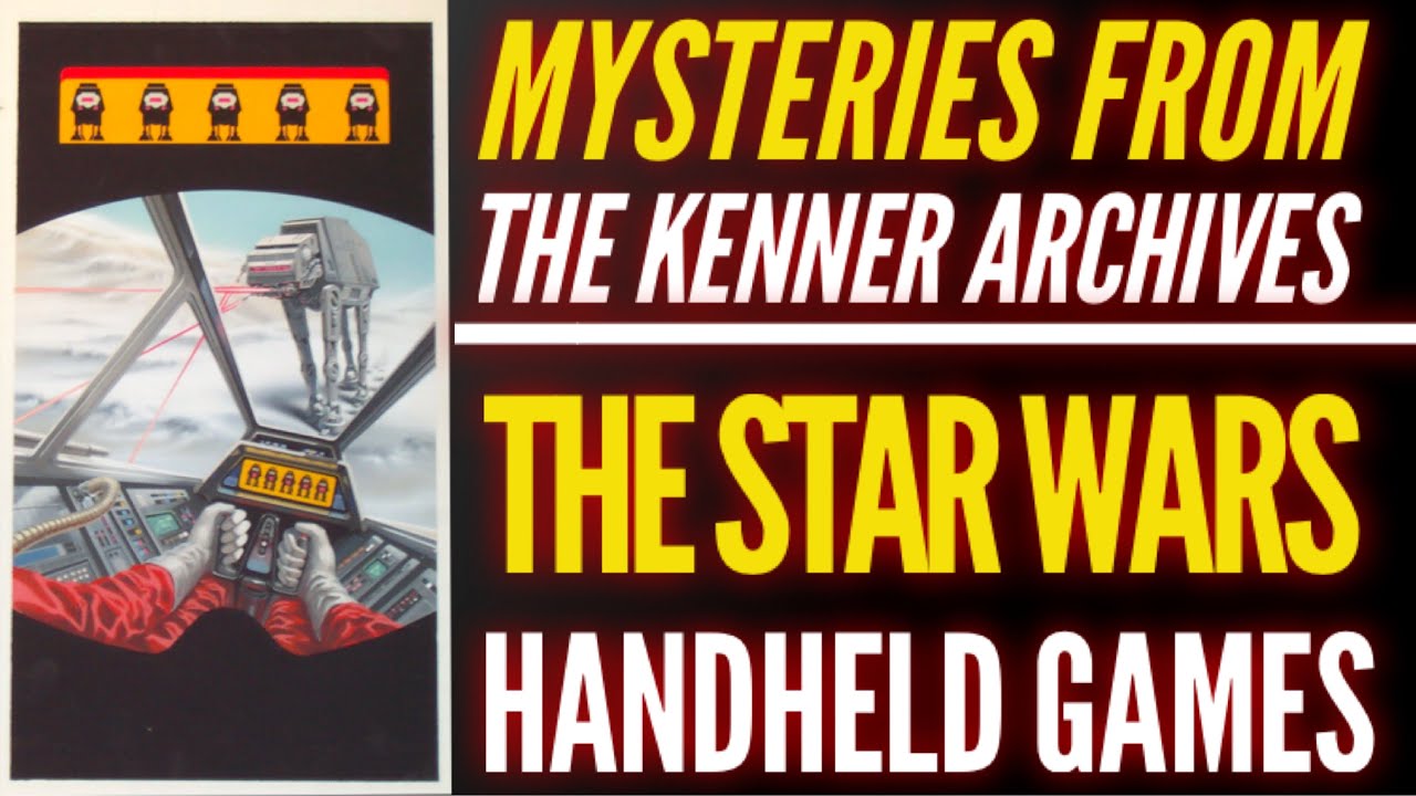 Star Wars Handheld Games: Mysteries from the Kenner Archives 3 - YouTube