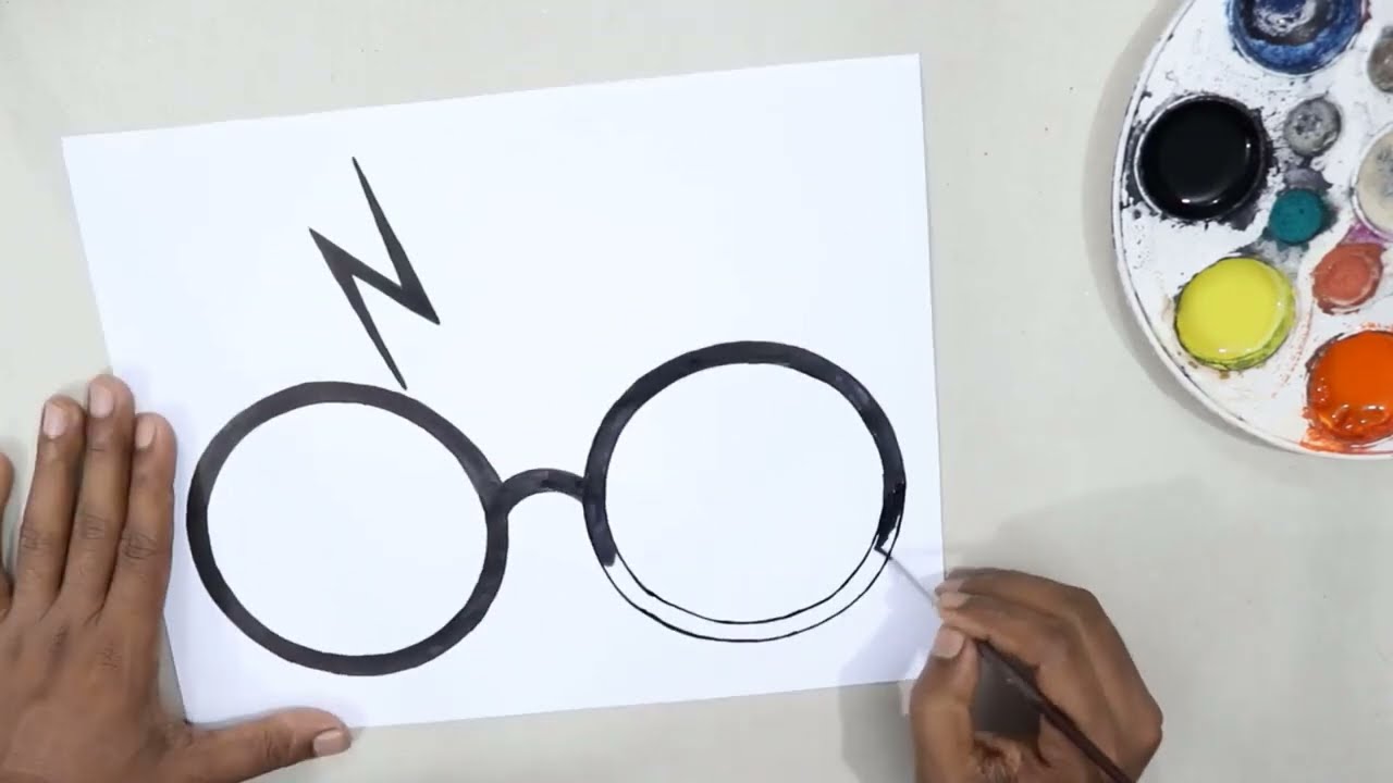 Harry Potter Scar Drawing