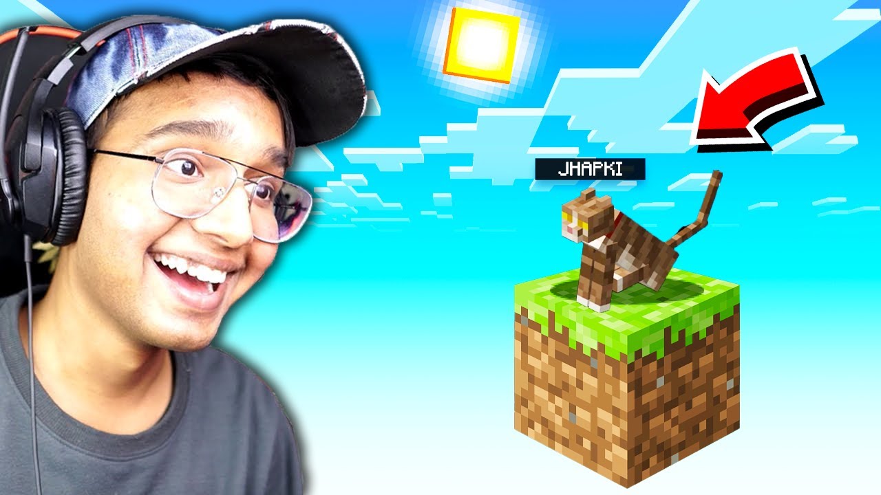 I Secretly ENTERED into @AndreoBee One Block World!!! - YouTube