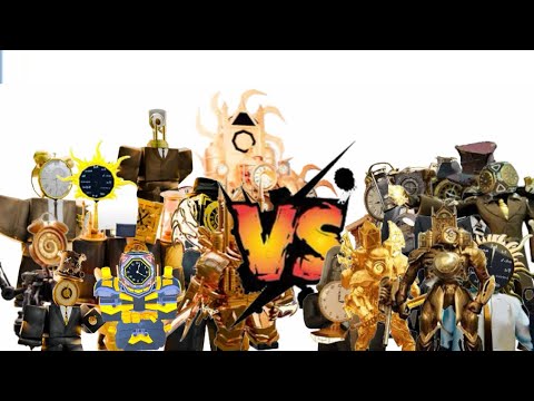 ALL TTD CLOCK MEN VS ALL SKIBIDI MULTIVERSE CLOCK MEN! - YouTube