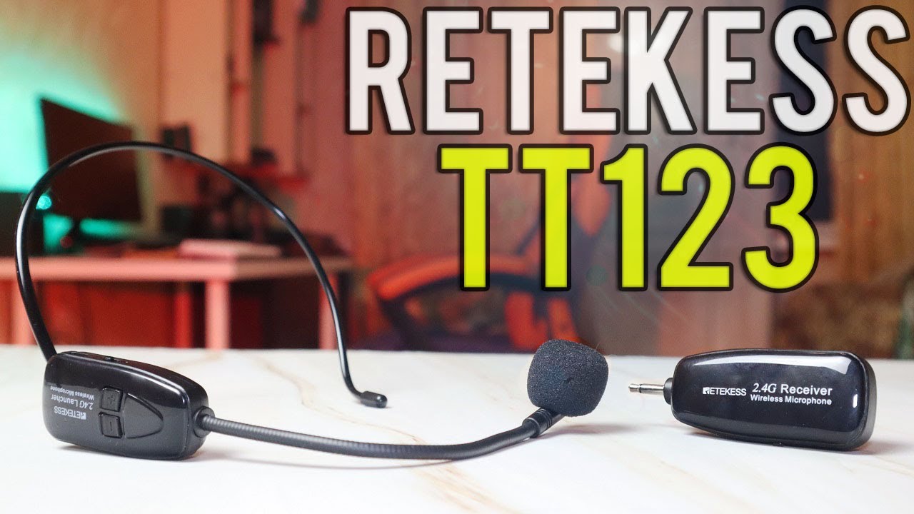 Retekess TT123 Обзор беспроводного микрофона с Алиэкспресс - YouTube
