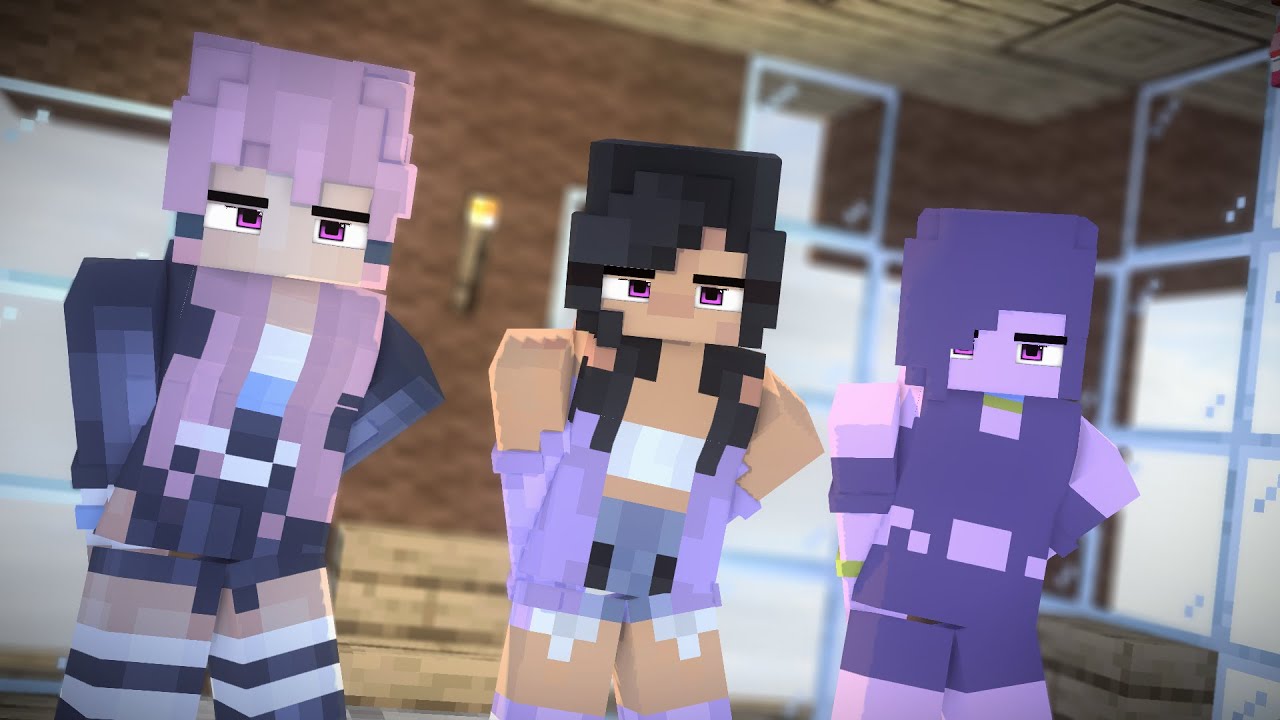 PAW SUPER IDOL YAY ARIGATO FIRST MEET SISSY LONG LEGS, APHMAU, LDSHADOWLADY - MINECRAFT #shorts ...