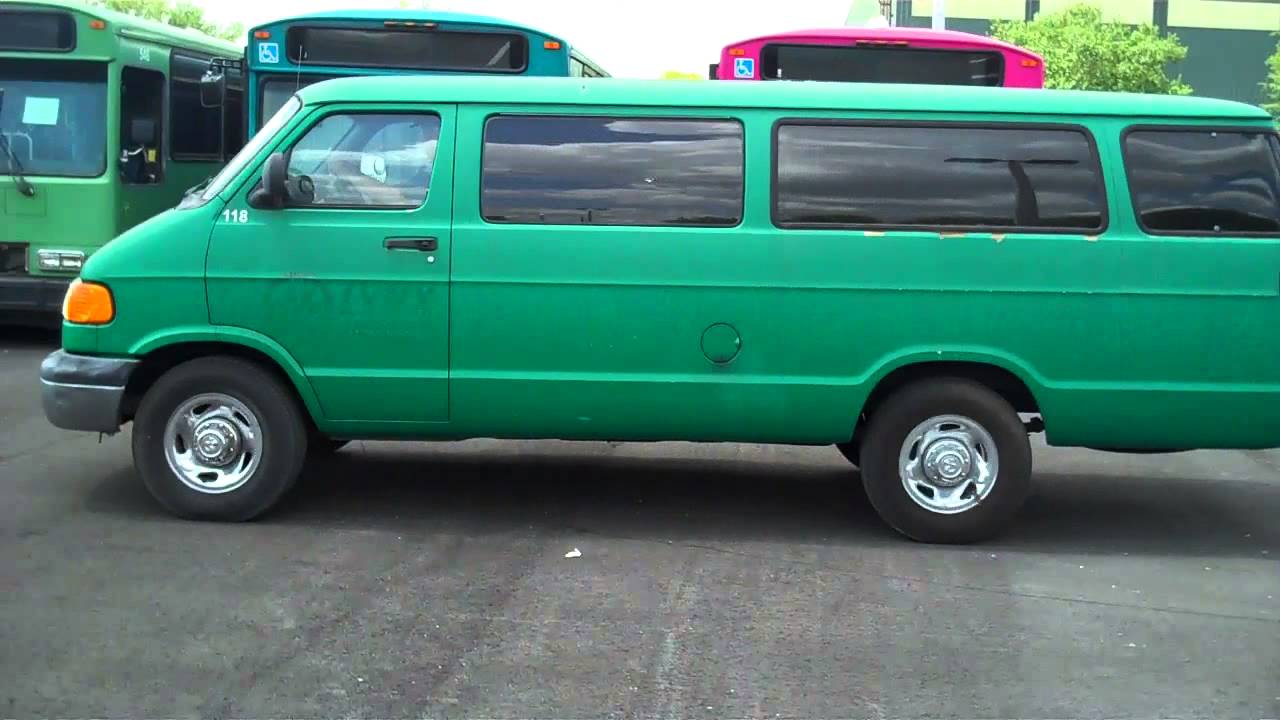 374513 2000 Dodge Ram Van 3500 Maxivan 5 9L V8 OHV 16V YouTube