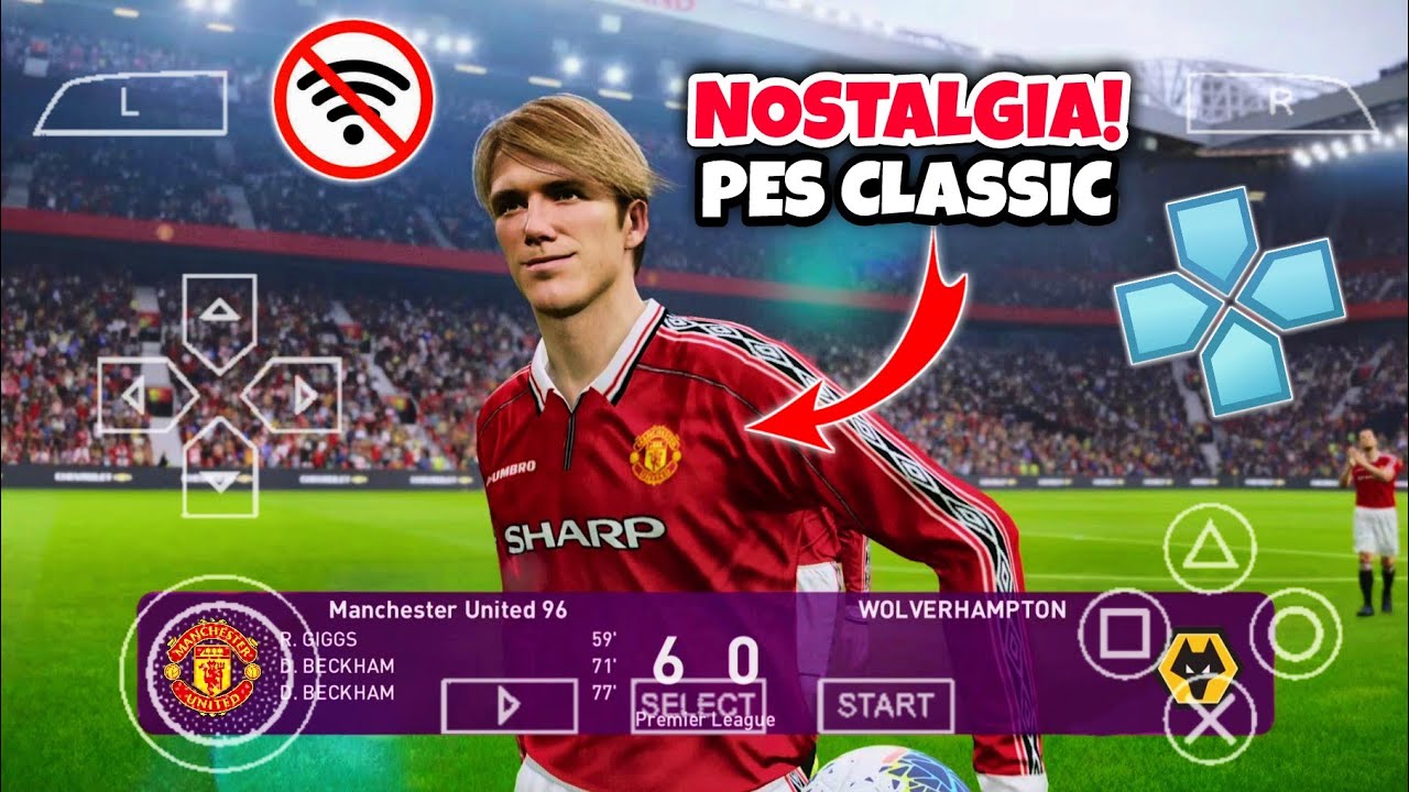 NOSTALGIA ! REVIEW PES 1999 PPSSPP Classic Real Face Grafik HD ...