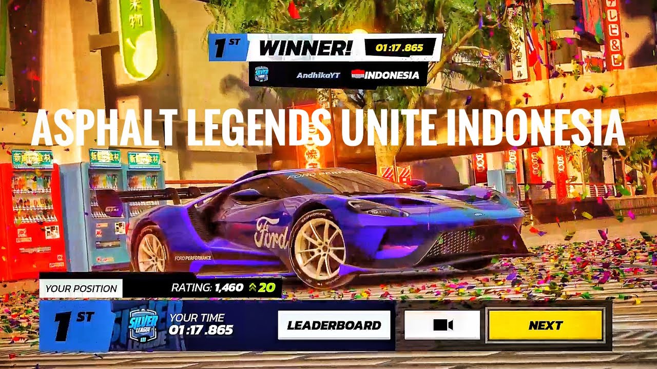 Weekly Competition, Daily Events and Multiplayer Sessions - Asphalt Legends Unite Indonesia ...