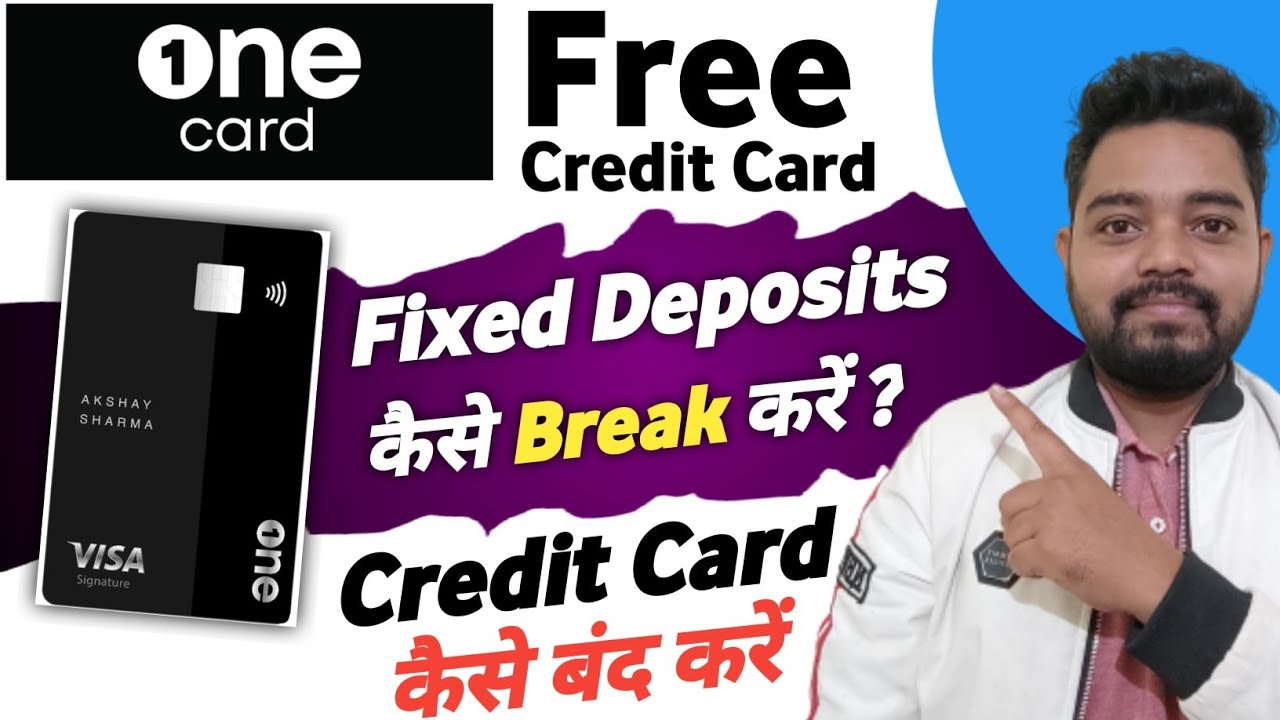 OneCard Credit Card Band Kaise kare | How To Closed OneCard Fixed ...