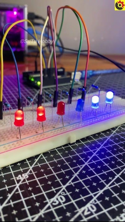 Light Show with Arduino UNO Starter Kit #arduino #srituhobby @sritu_hobby - YouTube