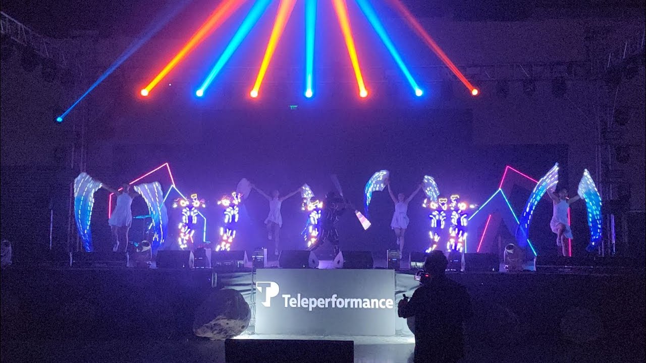 Lpp Dancers Smx Mall Of Asia Teleperformance Year End Party 1st Day ...