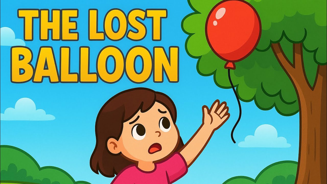 Where Did Her Balloon Go? 🎈 A Magical Story for Kids - YouTube