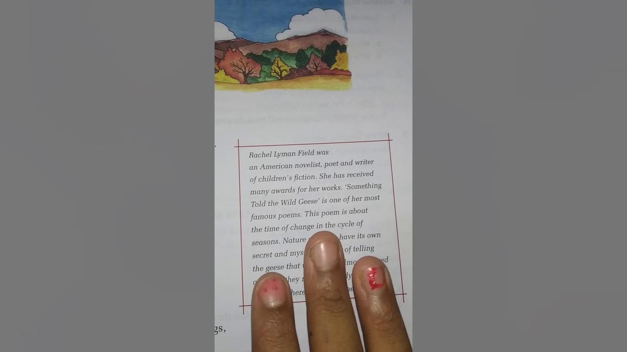 something told the wild geese poem with explanation - YouTube